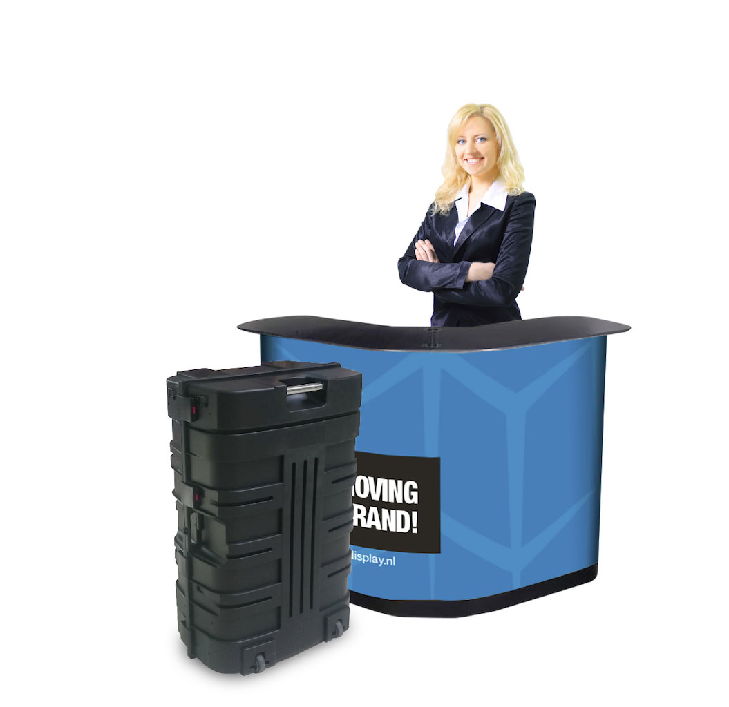 Bestel Uw Beursbalie bij ABC Display! Te Koop of Huur in Eigen Uitstraling.